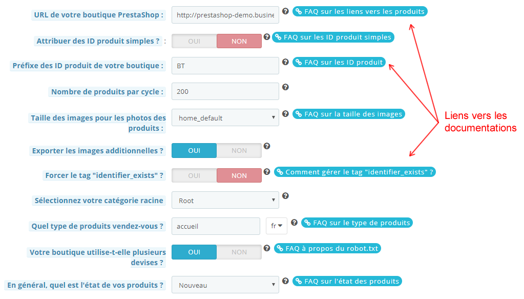 Comment configurer mon module rapidement