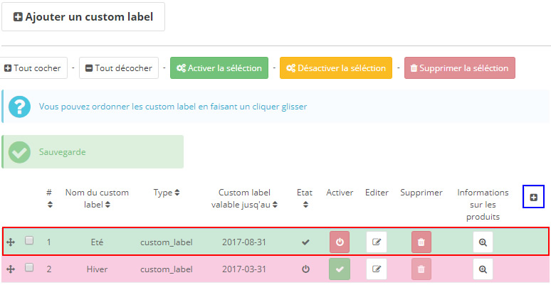 Comment créer des custom labels avancés